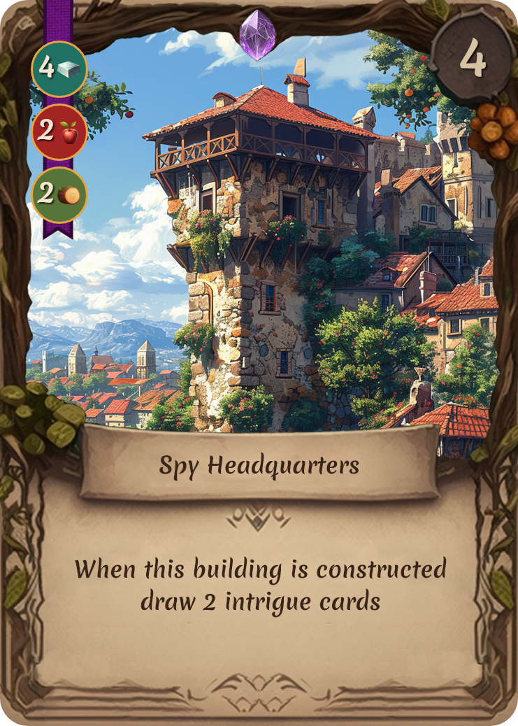 Lords of the Manor Board Game
