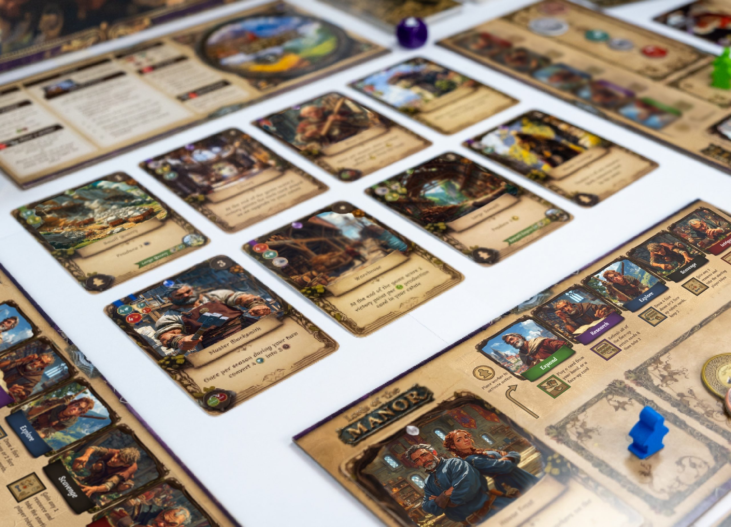 Lords of the Manor Board Game